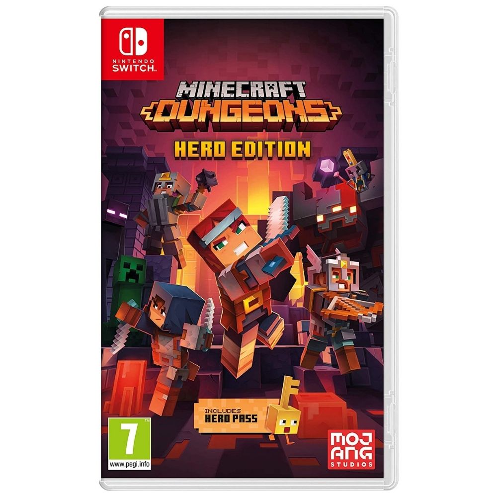 【NS】我的世界 地下城 英雄版 Minecraft Dungeons Hero Edition 《中文版》 - 優格米電玩